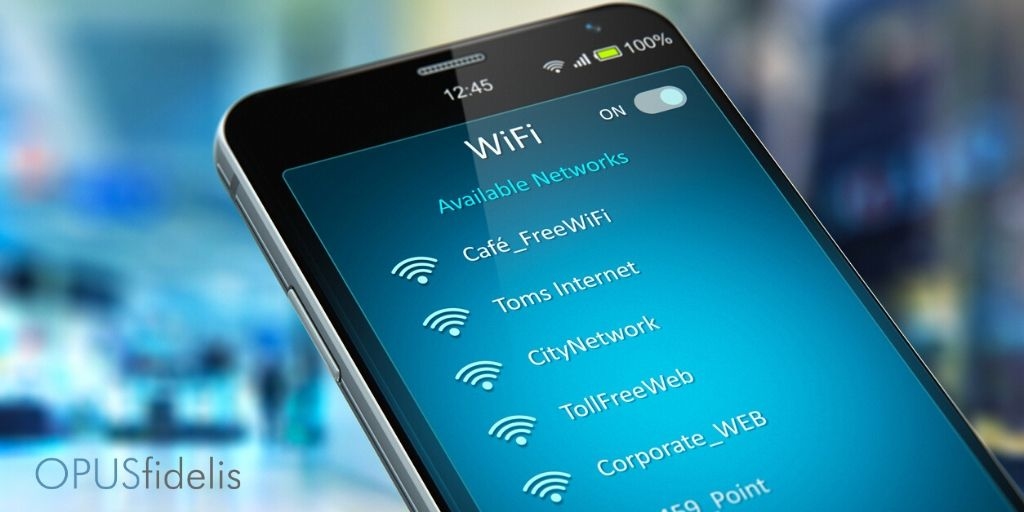 Free Wifi Banner - OPUSfidelis